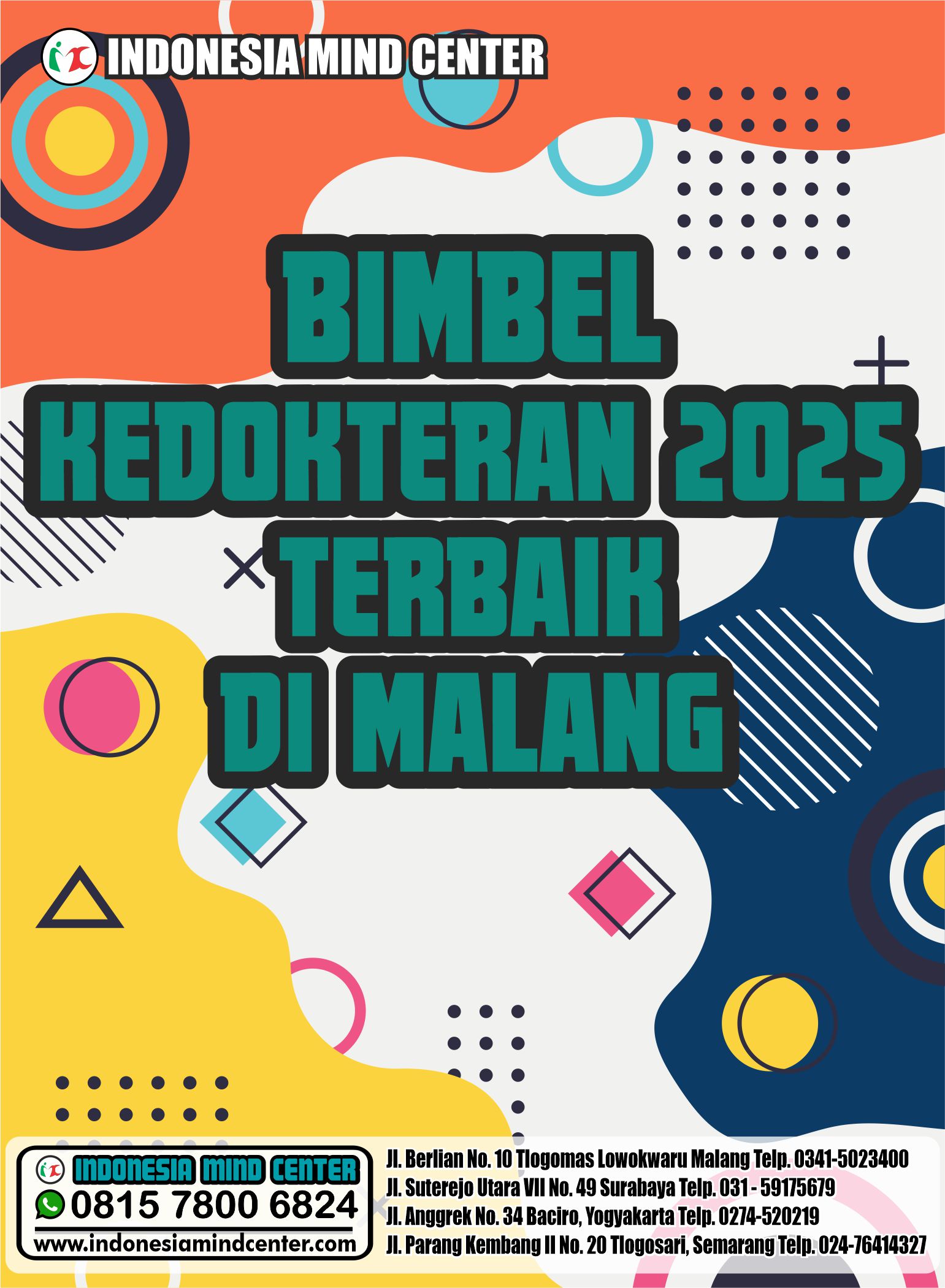 BIMBEL KEDOKTERAN 2025 GAPYEAR & KELAS Xll DI MALANG JAMINAN